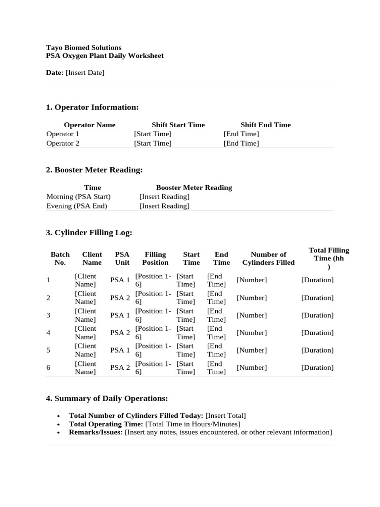Work Sheet PSA | PDF