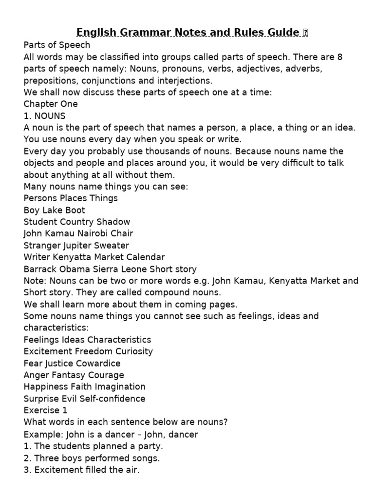 English Grammar-WPS Office | PDF
