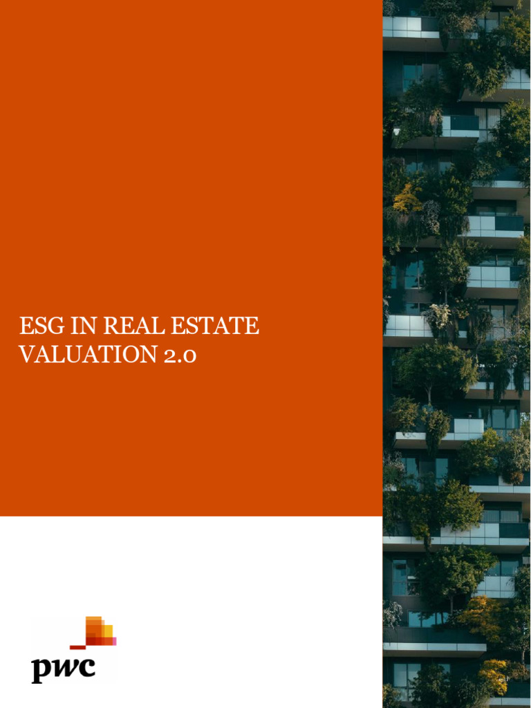 ESG in Real Estate Valuation 2.0 | PDF