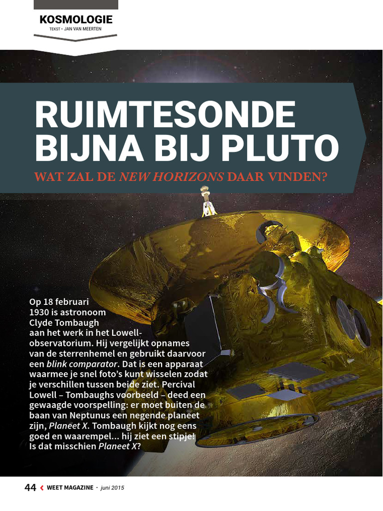 Weet-33-Pluto | PDF