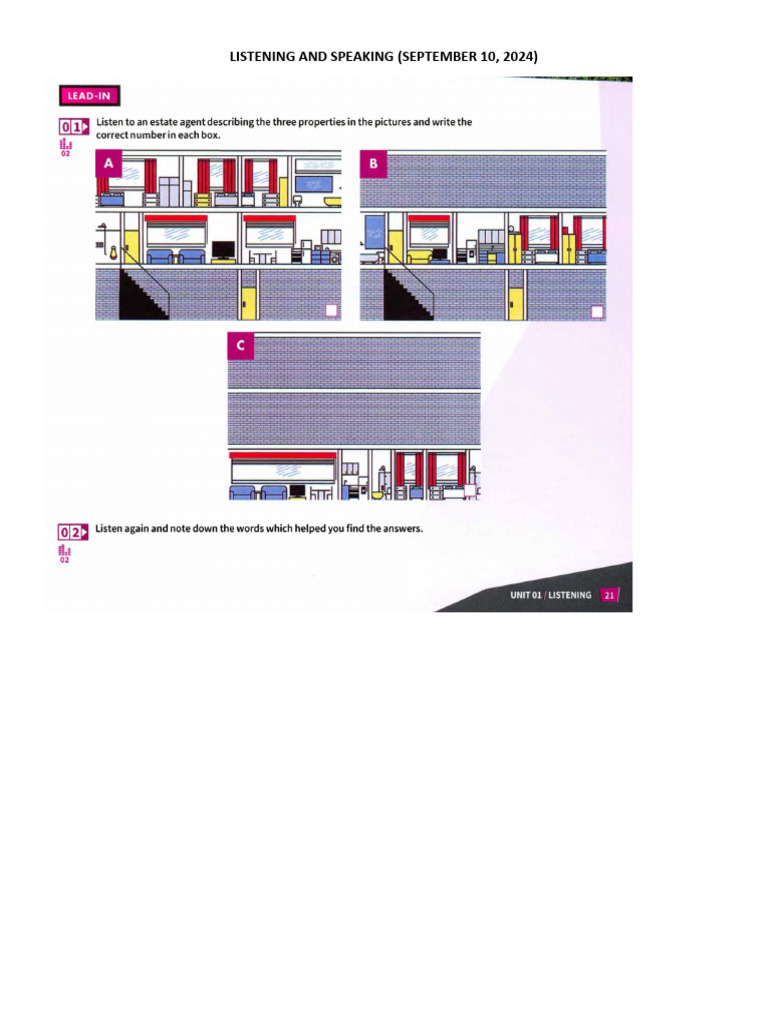Listening and Speaking 3 | PDF
