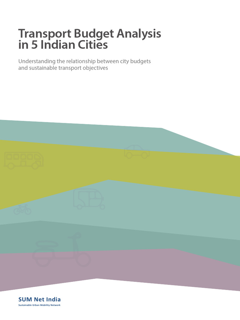 Transport Budget Analysis in 5 Indian Cities | PDF