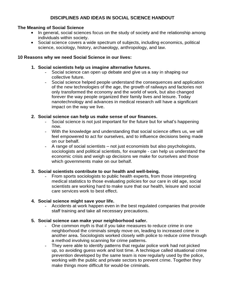 DISS Handouts 11 | PDF