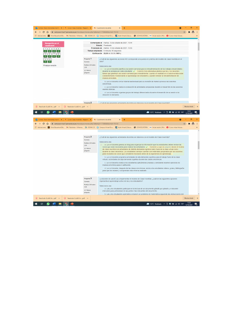 EVALUACIÓN DE SALIDA | PDF