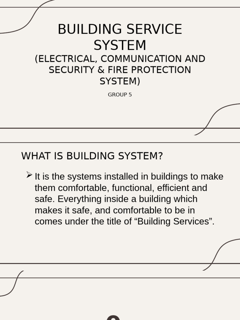 Building Service System | PDF