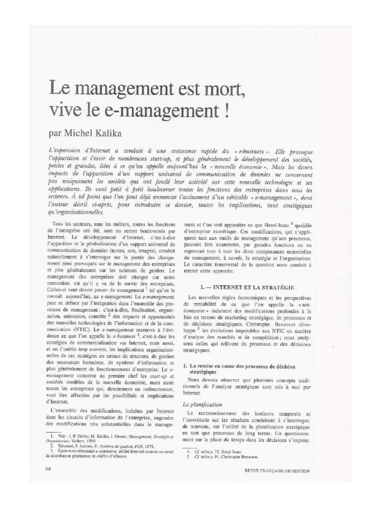 E Management 2 | PDF
