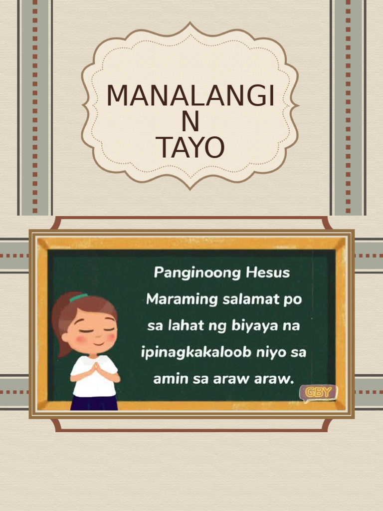 Filipino Presentation | PDF