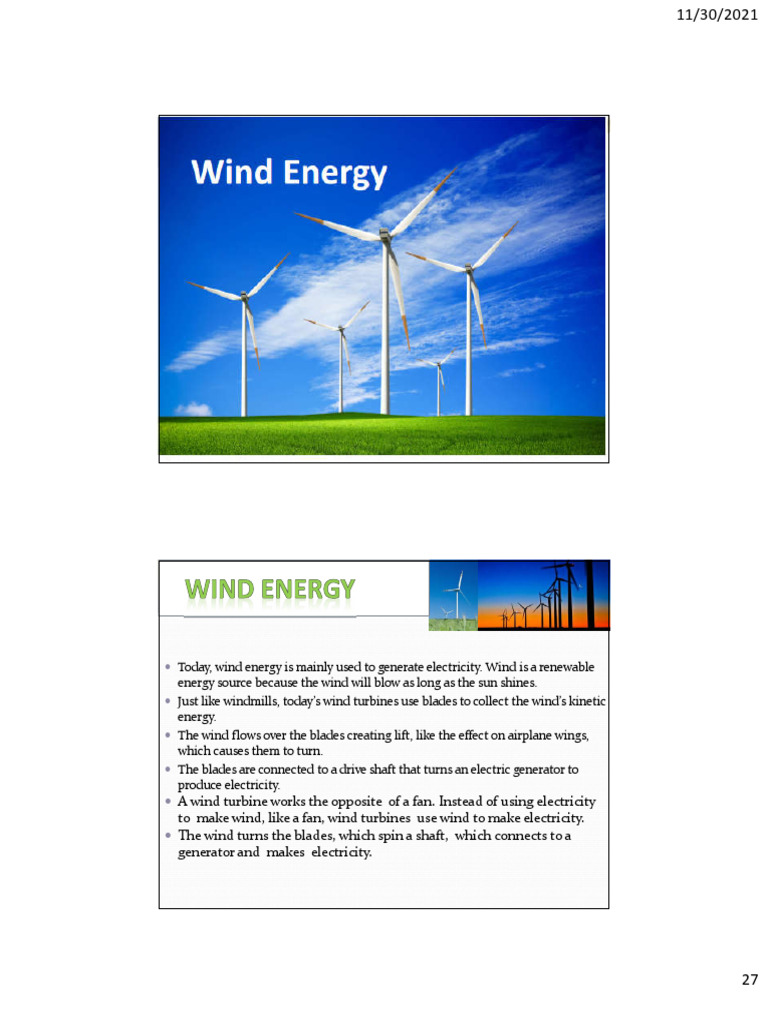 Wind Energy | PDF