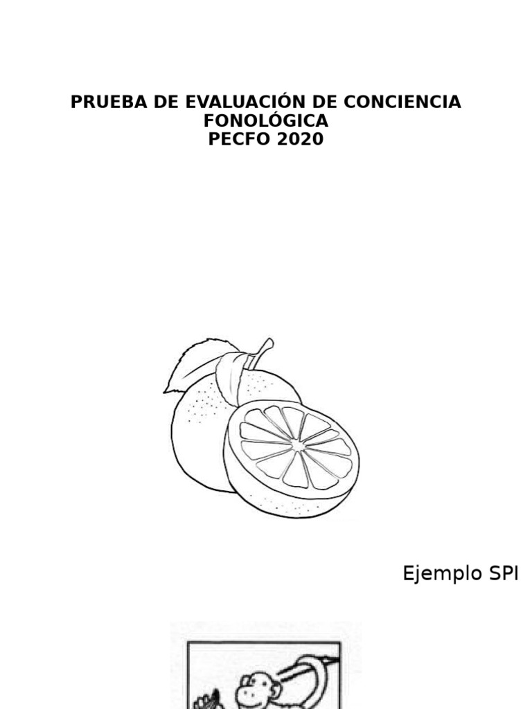 Prueba PECFO Completa en | PDF