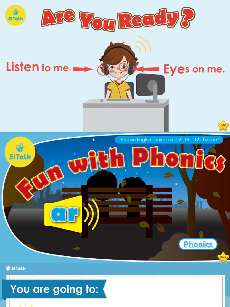Level 2 - Unit 12 - Lesson 2 - Phonics Ar | PDF