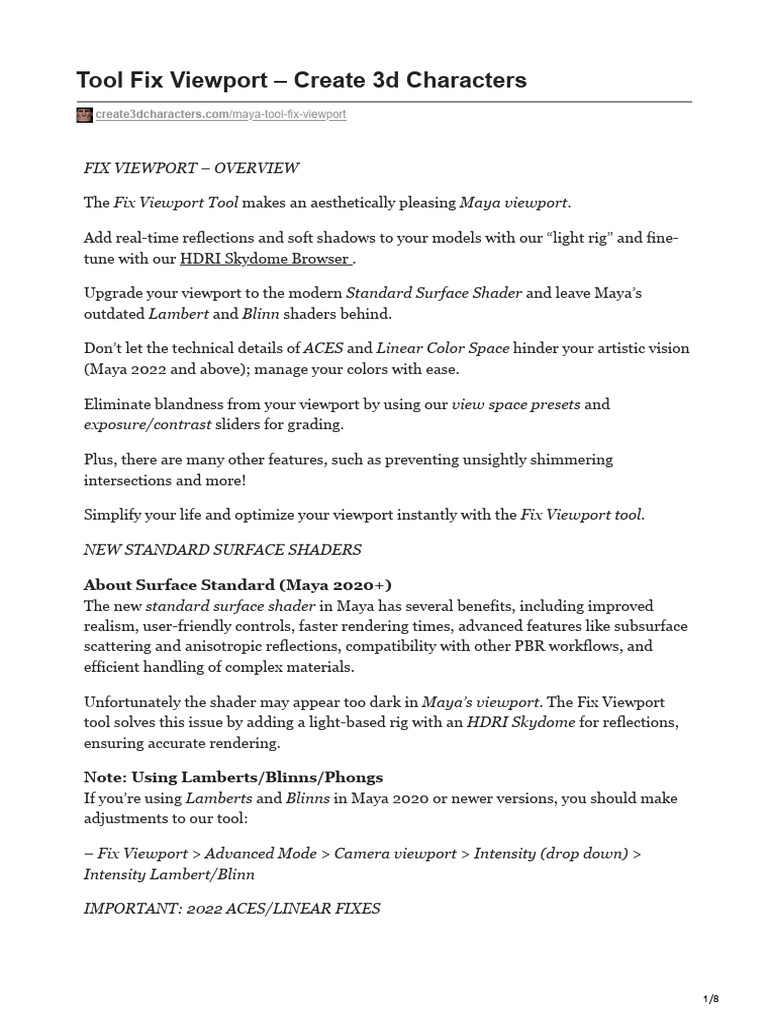 Tool Fix Viewport | PDF | Graphics | Image Processing