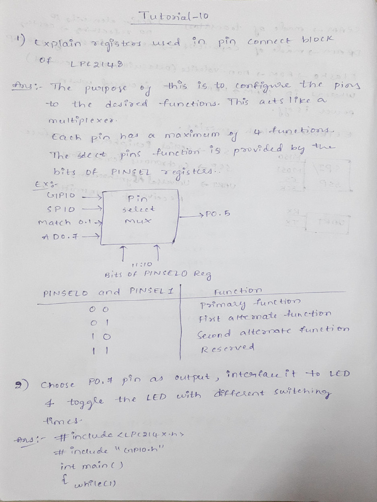 Tutorial 10 Solutions | PDF