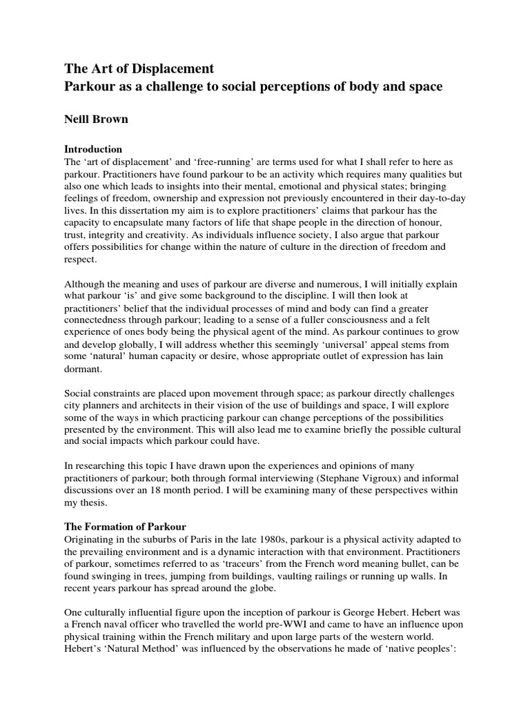 Art of Displacement | PDF