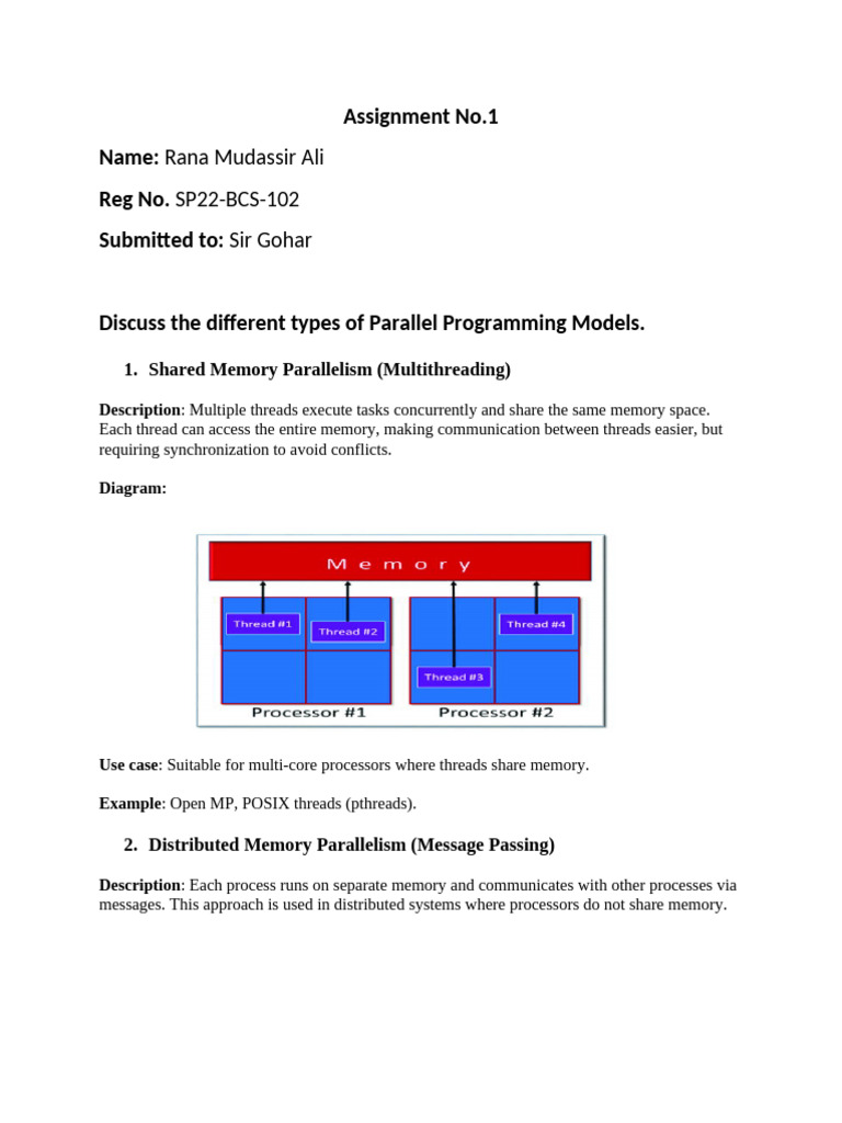Assignment No1 | PDF