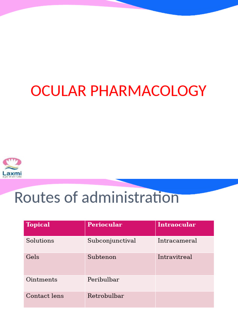 Ocular Pharma UG | PDF