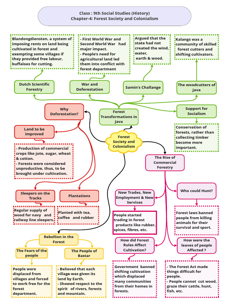 Chapter 4 Forest Society and Colonialism | PDF