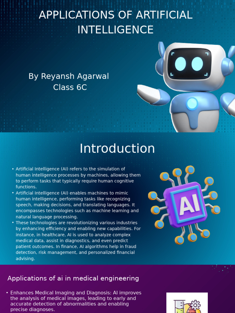 Applications of Artificial Intelligence Submission Trial 2 | PDF