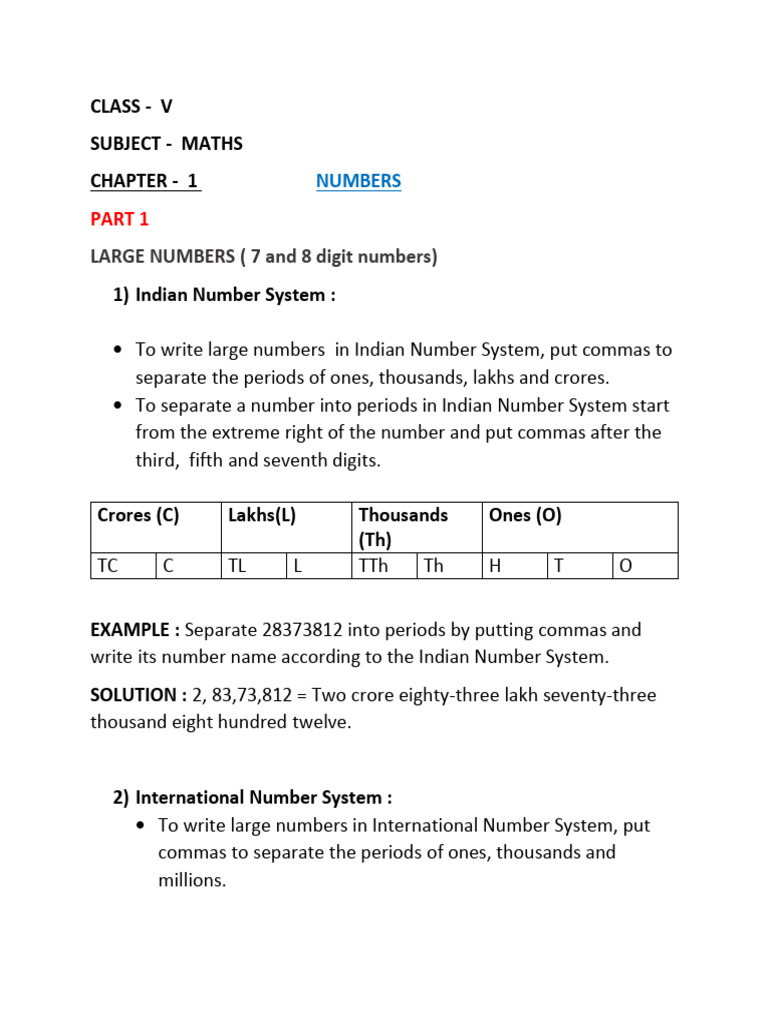 Asgn Maths Cls 5 2021 | PDF