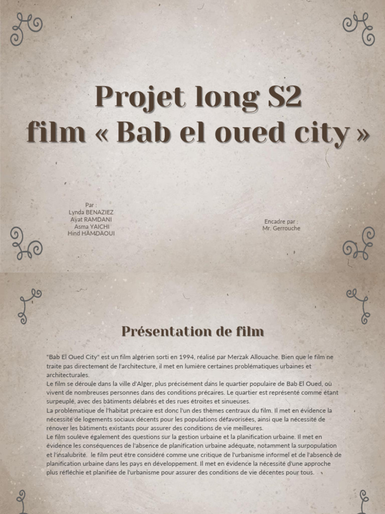 Projet Long YAICHI, RAMDANI, BENAZIEZ, HAMDAOUI | PDF