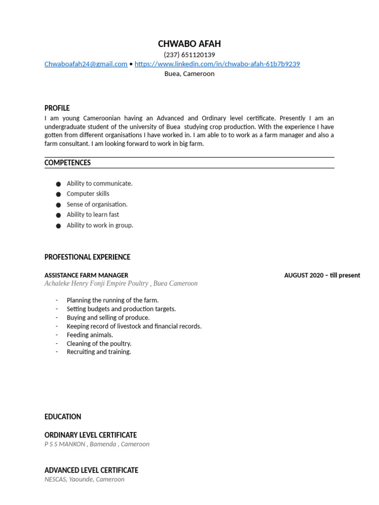 CV Style Canadien - Khalil Mokraoui | PDF