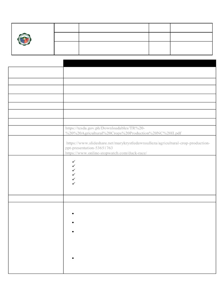 Lesson Plan Pdf