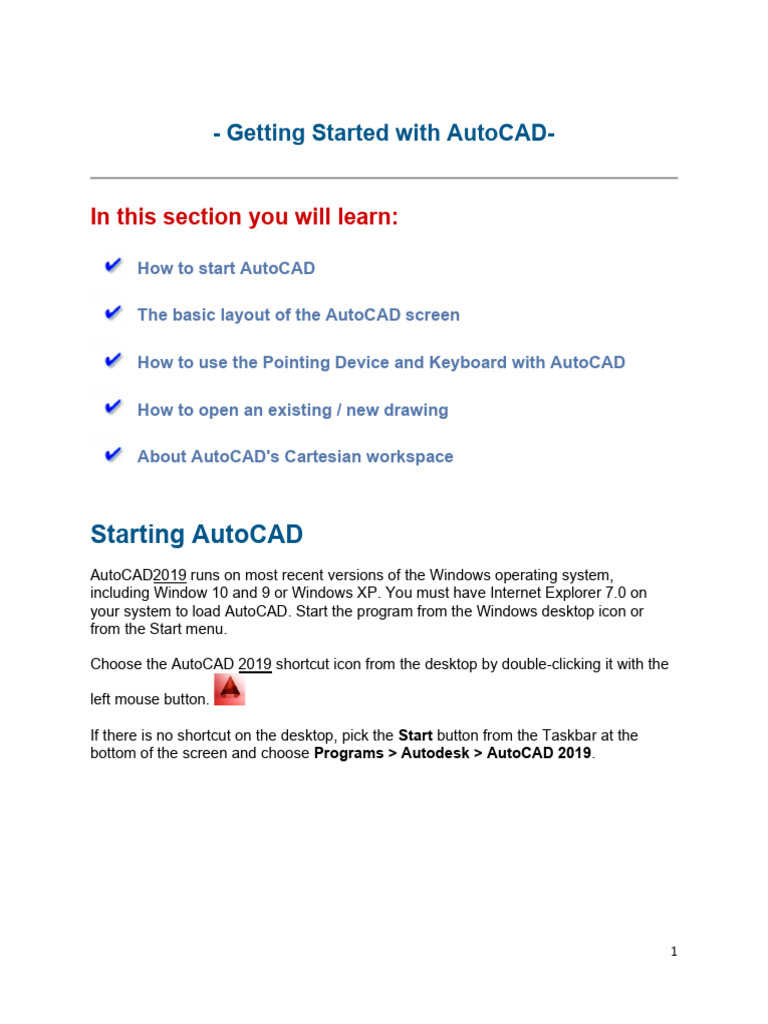 Day 2 Lesson CAD 1 References | PDF