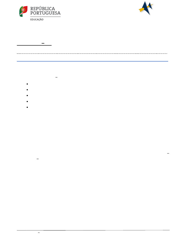 Informação Prova de Curso Profissional - Módulo A3 | PDF