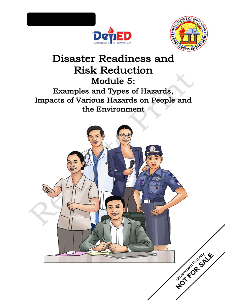 DRRR Module 5 Examples and Types of Hazards Impacts of Various Hazards ...