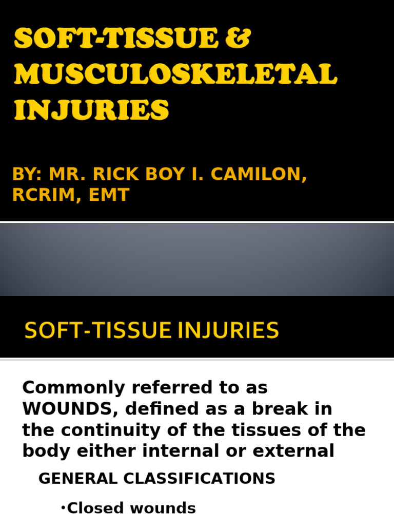 Wound Types and First Aid Guide | PDF | Wound | Clinical Medicine