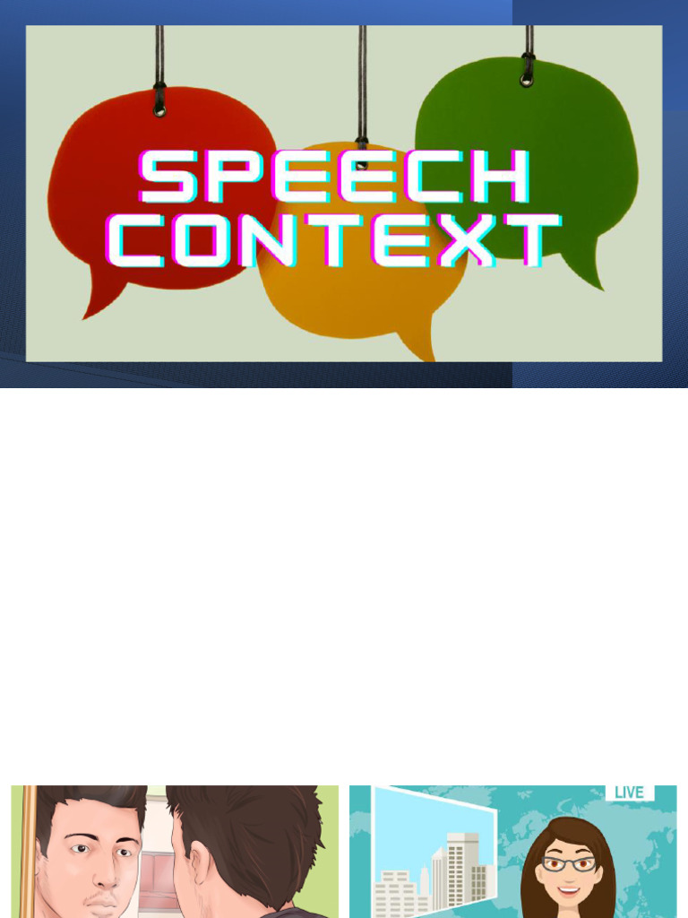 Speech-Context | PDF