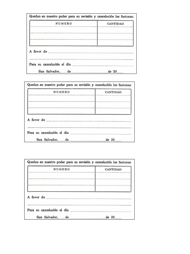 Formato de Quedan | PDF