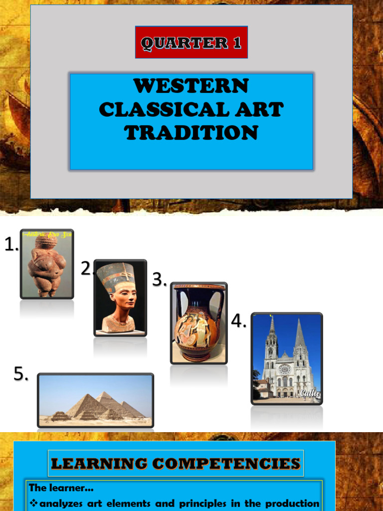 Q1 PPT Western Classical Art Traditions | PDF