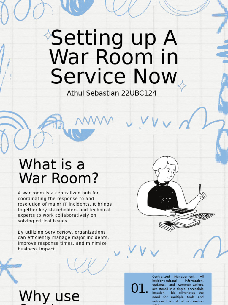 Setting Up A War Room in Service Now | PDF
