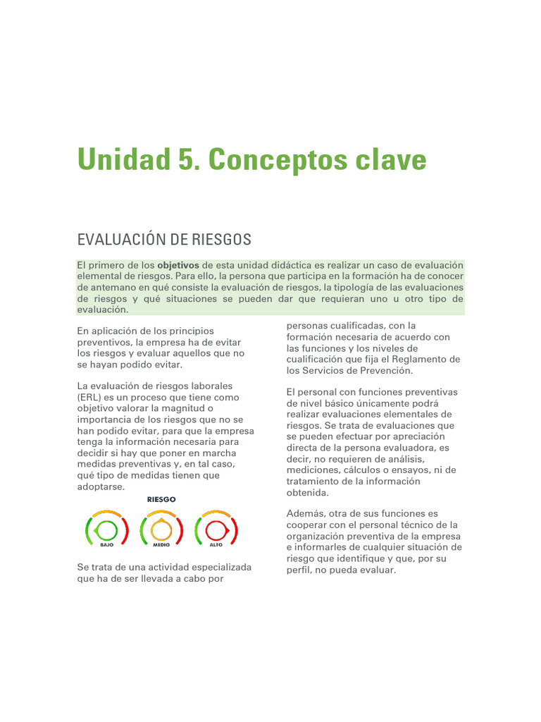 UD5 Conceptos Clave | PDF