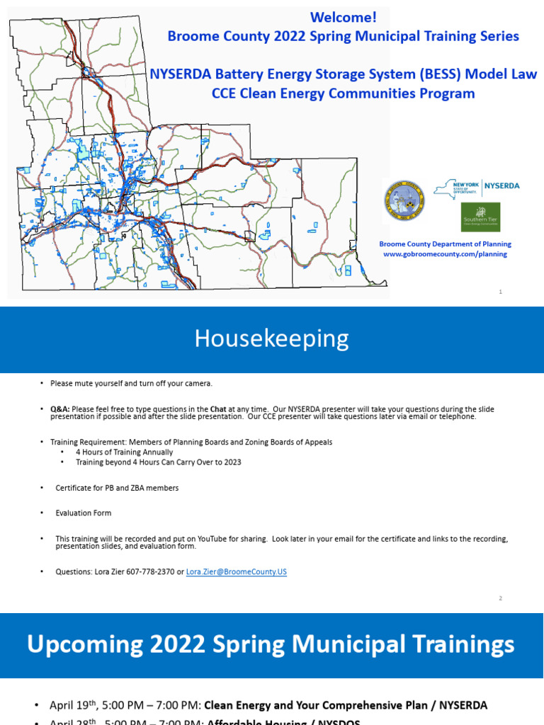 BESS Training Presentation | PDF