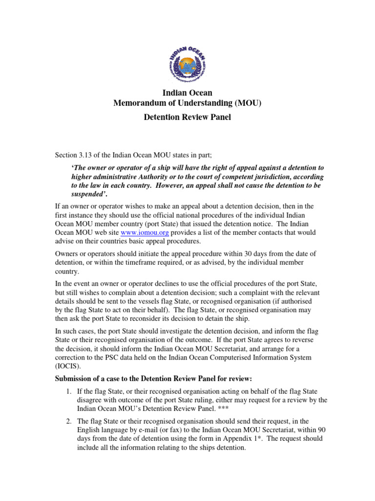 Detention Rev Panel | PDF