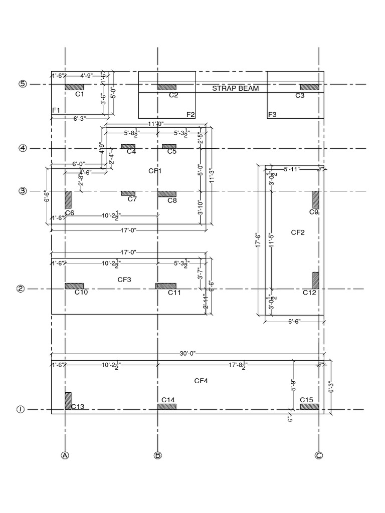 Footing Layout | PDF