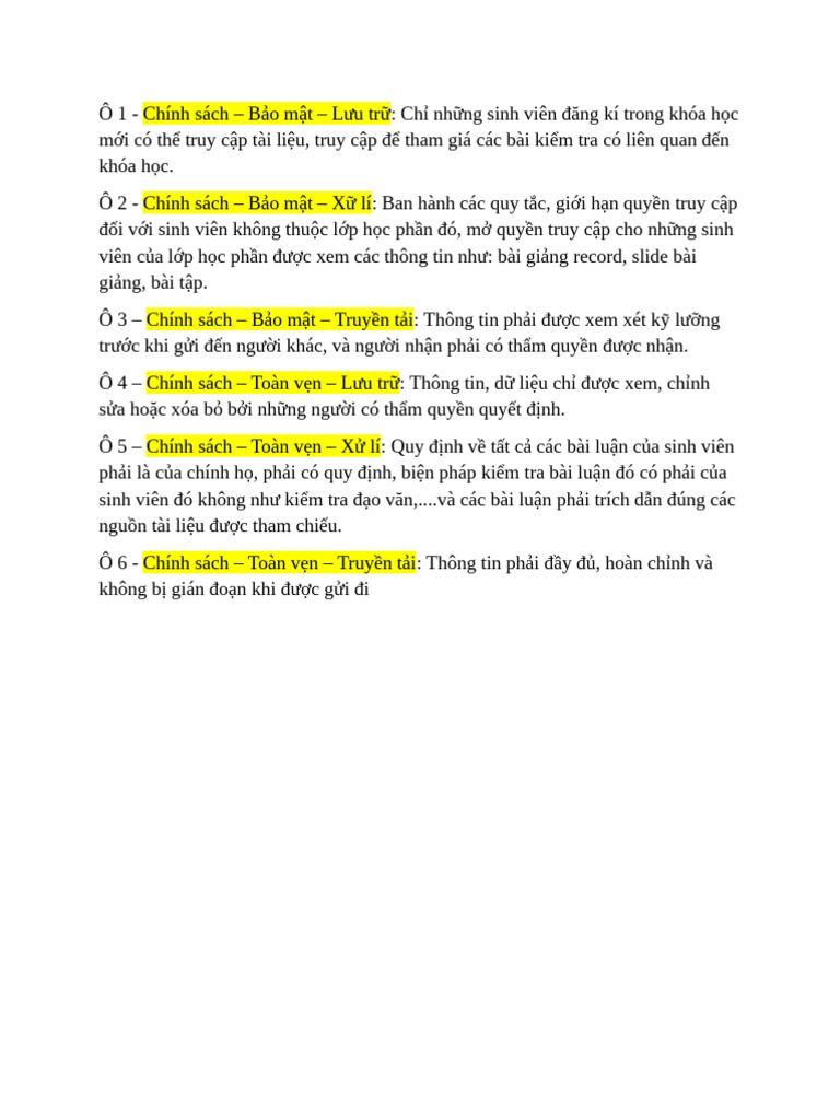 ATTT Nhóm Ô 1 6 | PDF