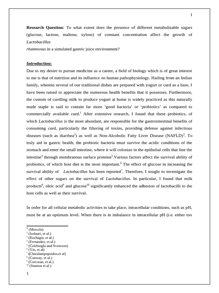 Sample IA For Reference | PDF