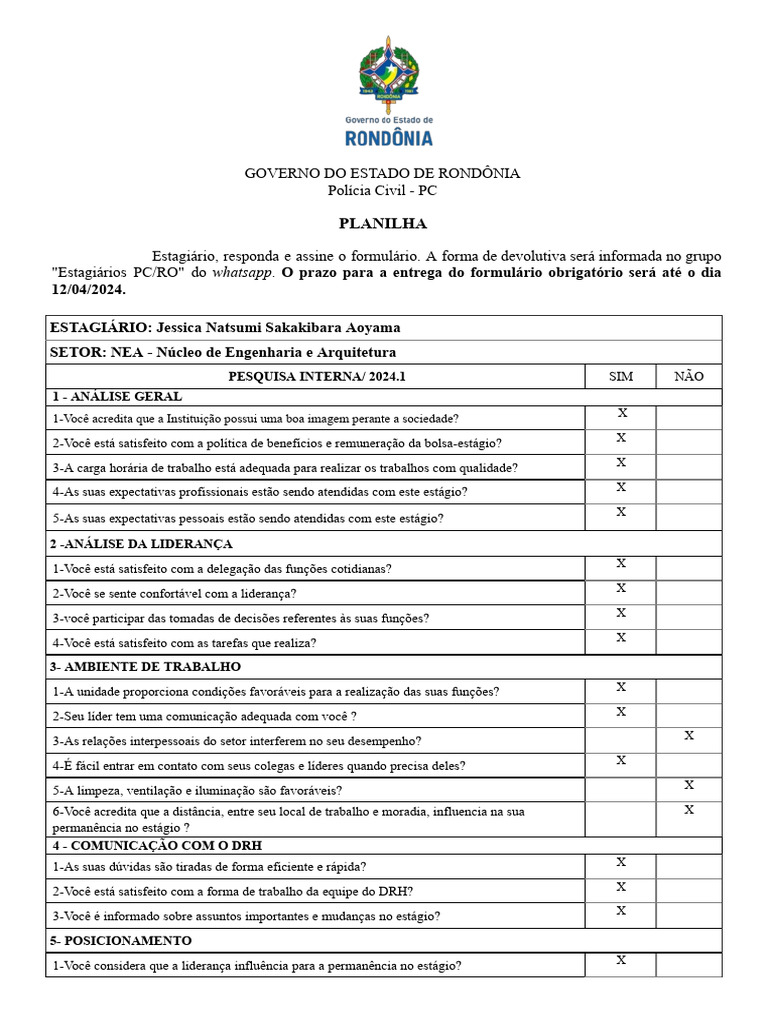 Questionario | PDF