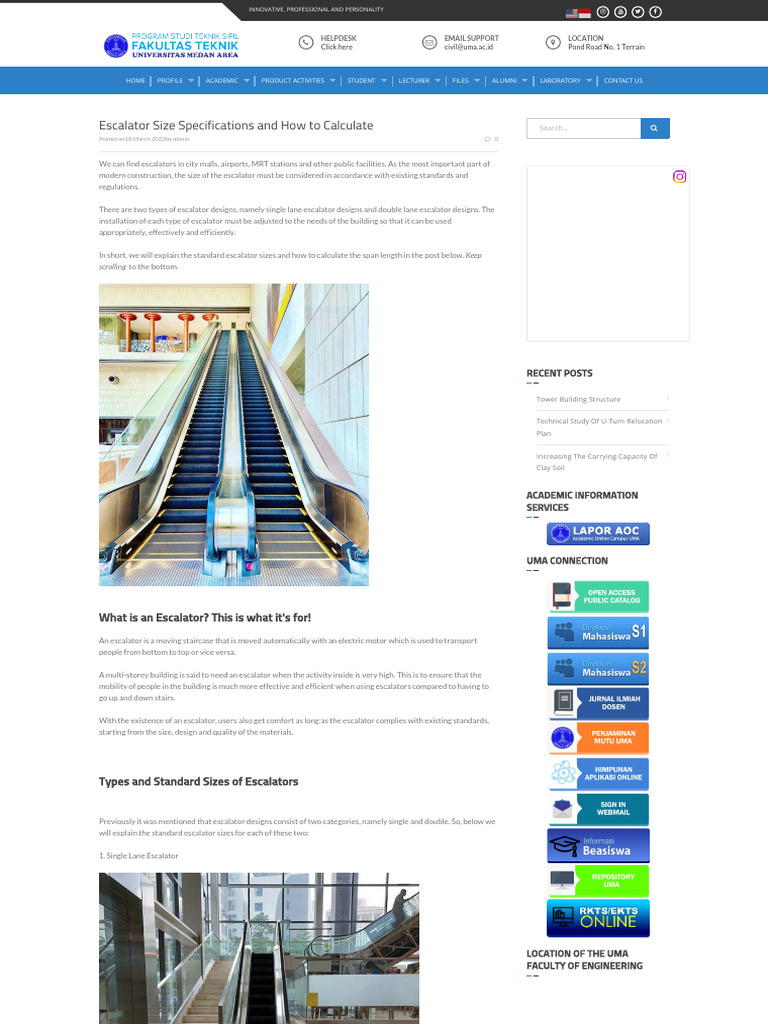 Cara Menghitung Escalator | PDF