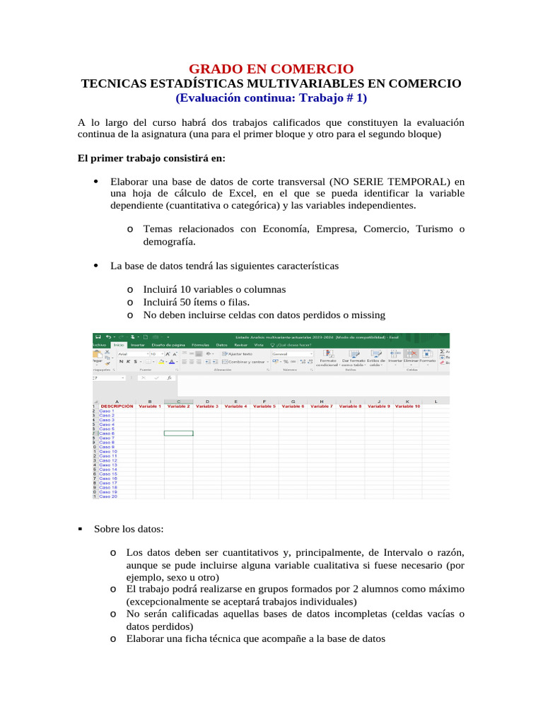 Trabajo Calificado TEMEC | PDF