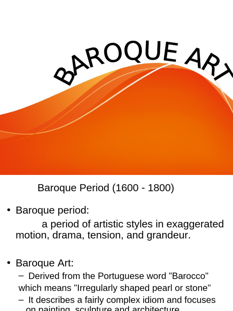 Baroque Art | PDF