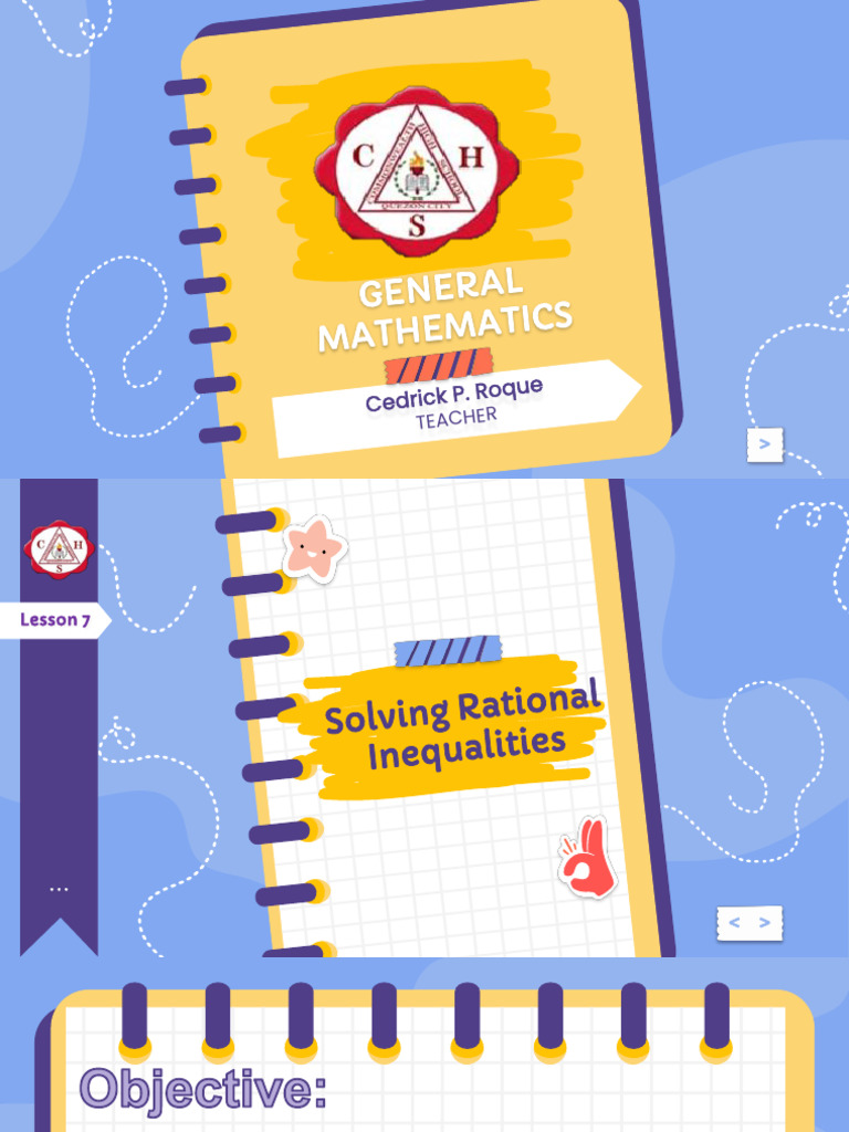Solving Rational Inequalities Guide | PDF | Inequality (Mathematics ...