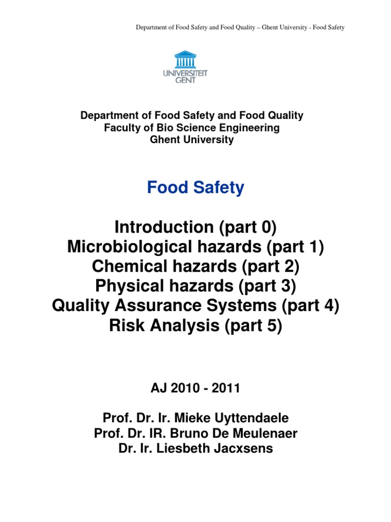 Text Food Safety Feb 2011 | PDF | Foodborne Illness | Escherichia Coli