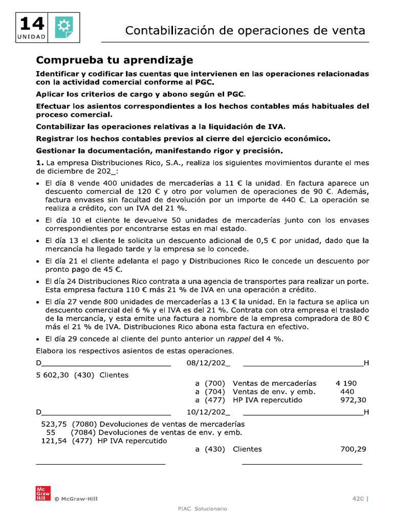 Solución Ej 1 A 4 Final Tema 14 | PDF