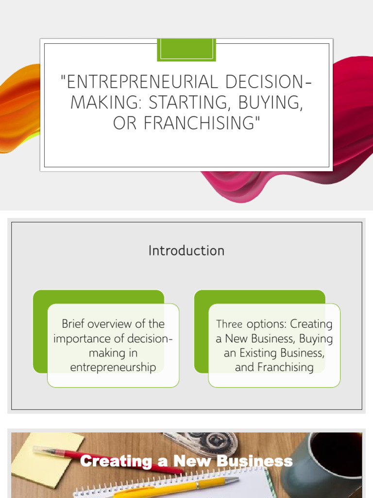 Enth - Chapter 3 | PDF | Franchising | Business