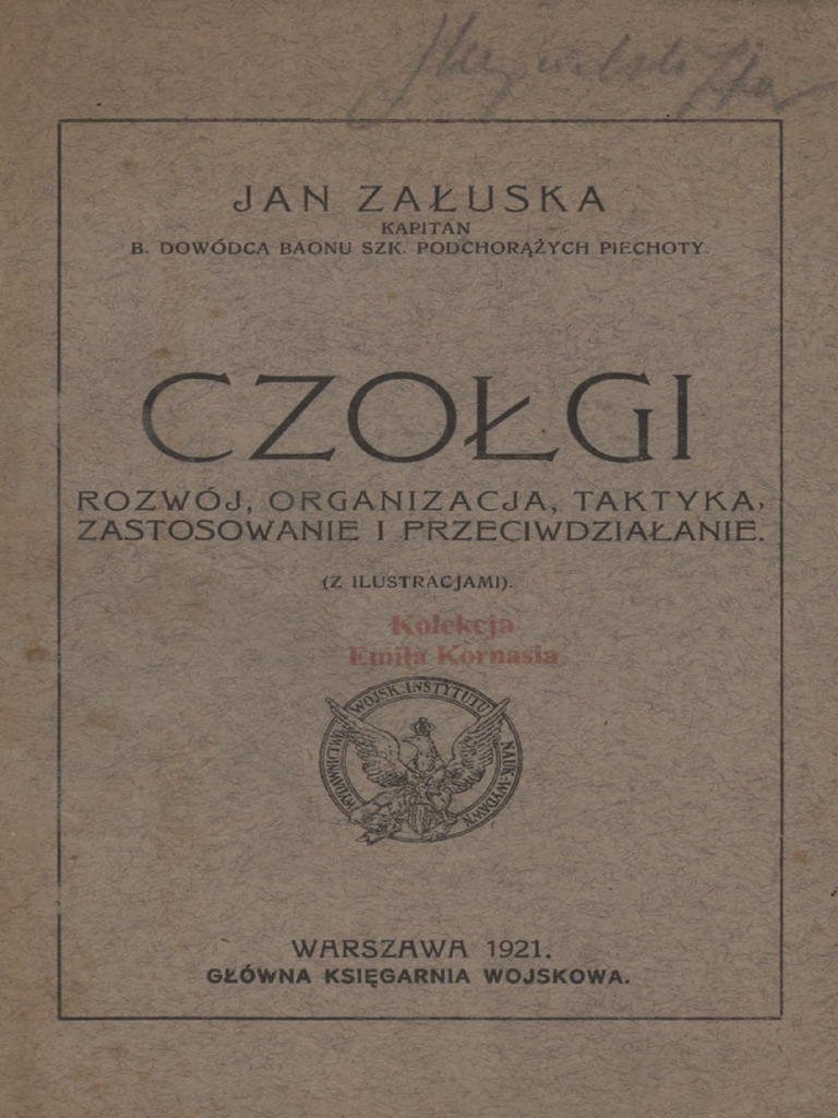 Czo Gi Rozwoj Organizacja Taktyka Zastosowanie I P | PDF