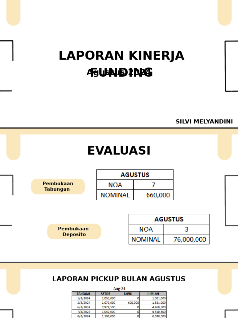 Lap Agustus Silvi | PDF