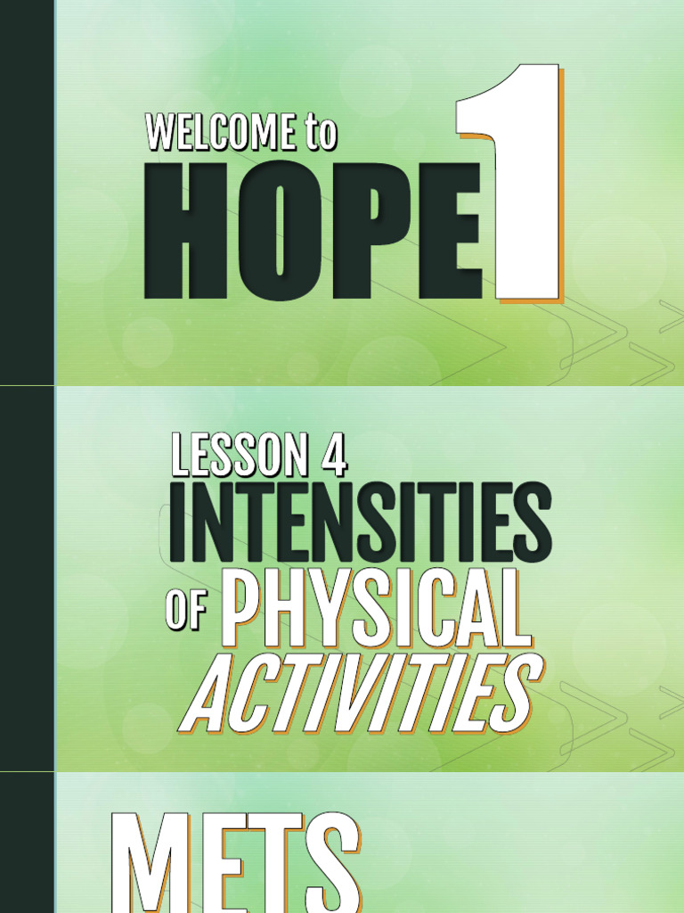 Hope 1 Quarter 1 Lesson 4 | PDF